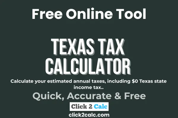 Texas Tax Calculator