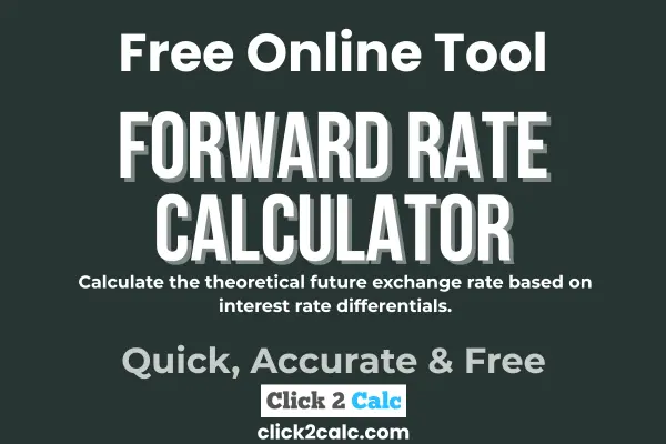 Forward Rate Calculator